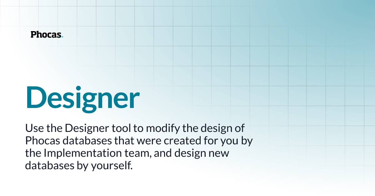 Designer | Administration | User documentation
