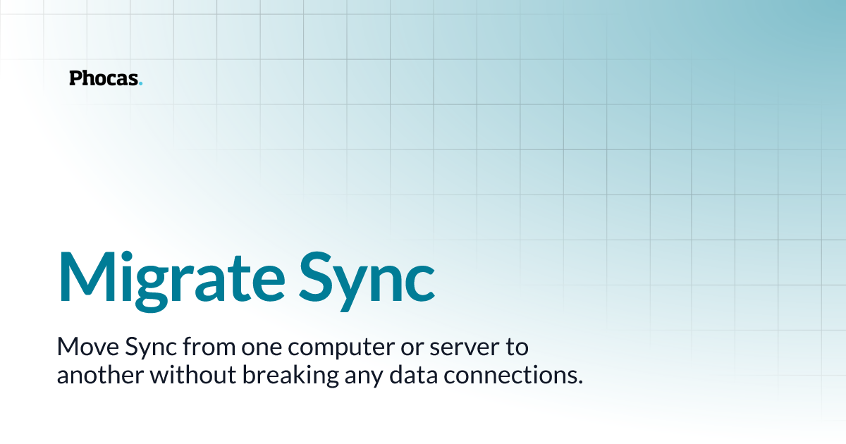 Migrate Sync | Administration | User documentation
