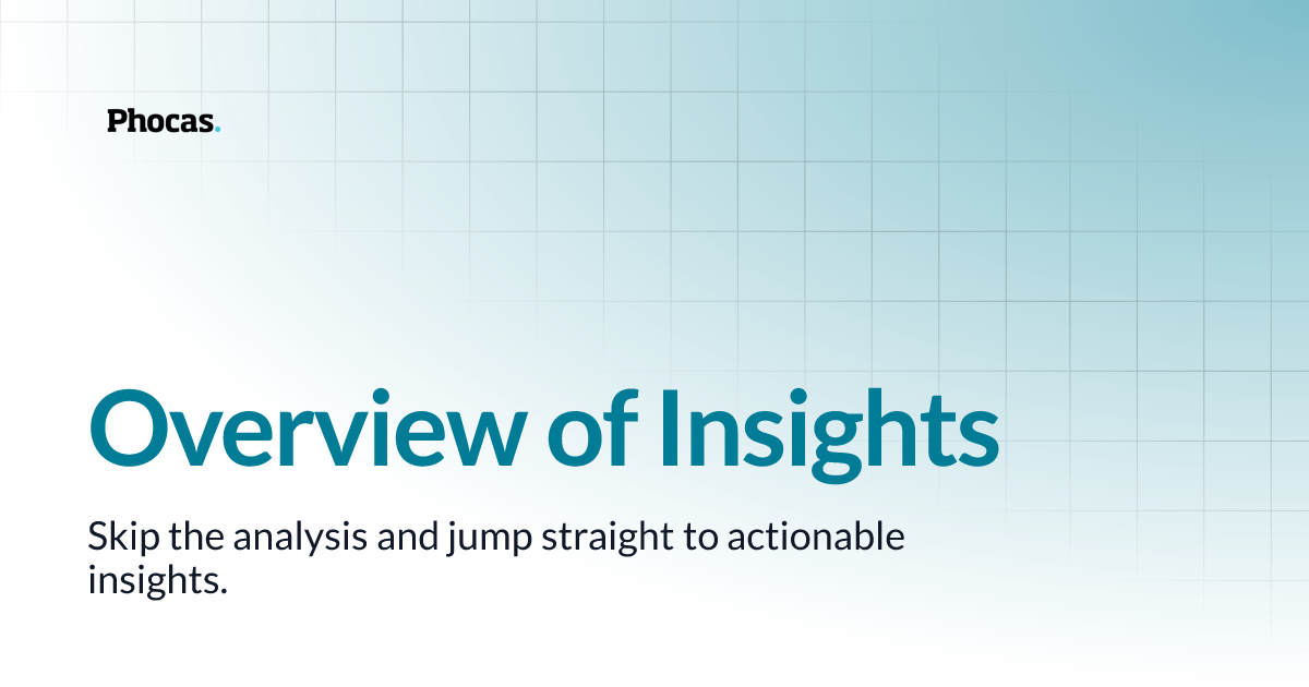 Overview of Insights | Analytics, Flex Modes, and Insights | User documentation