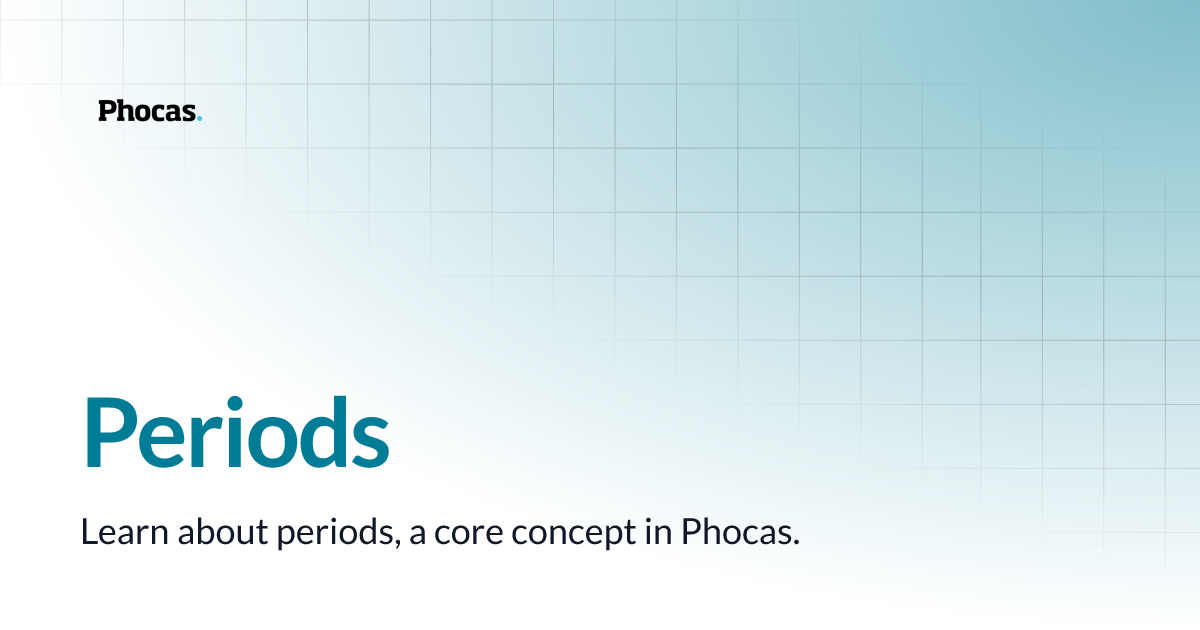 Periods | Basics | User documentation