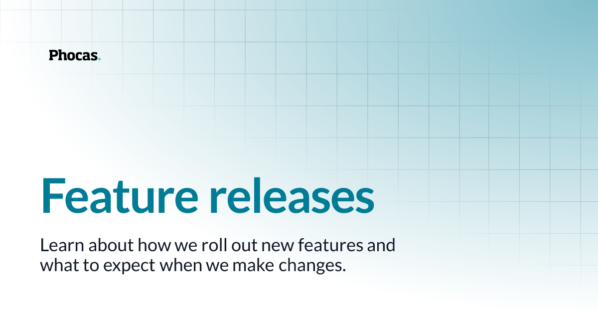 Feature releases | User documentation