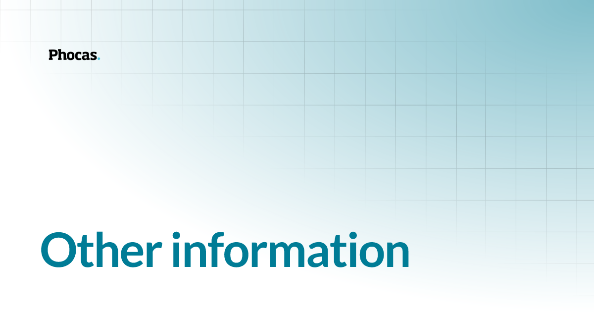 Other information | Other Information | User documentation
